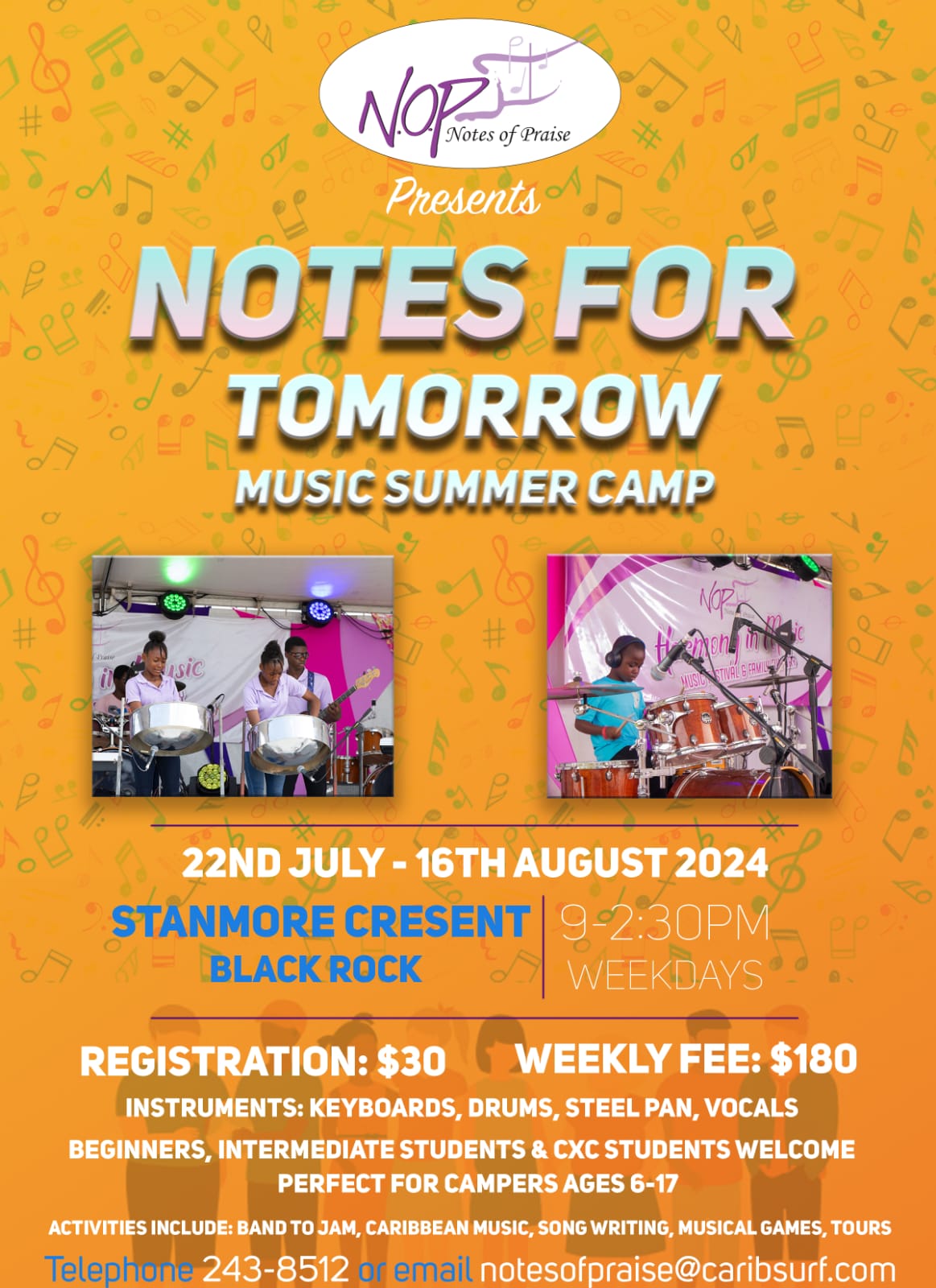 Notes of Praise Music School | Sign Up to be Notified